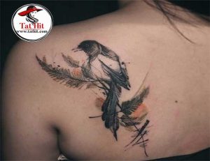 Best Magpie Tattoo Designs with Meanings for All Bird Lovers - Tat Hit
